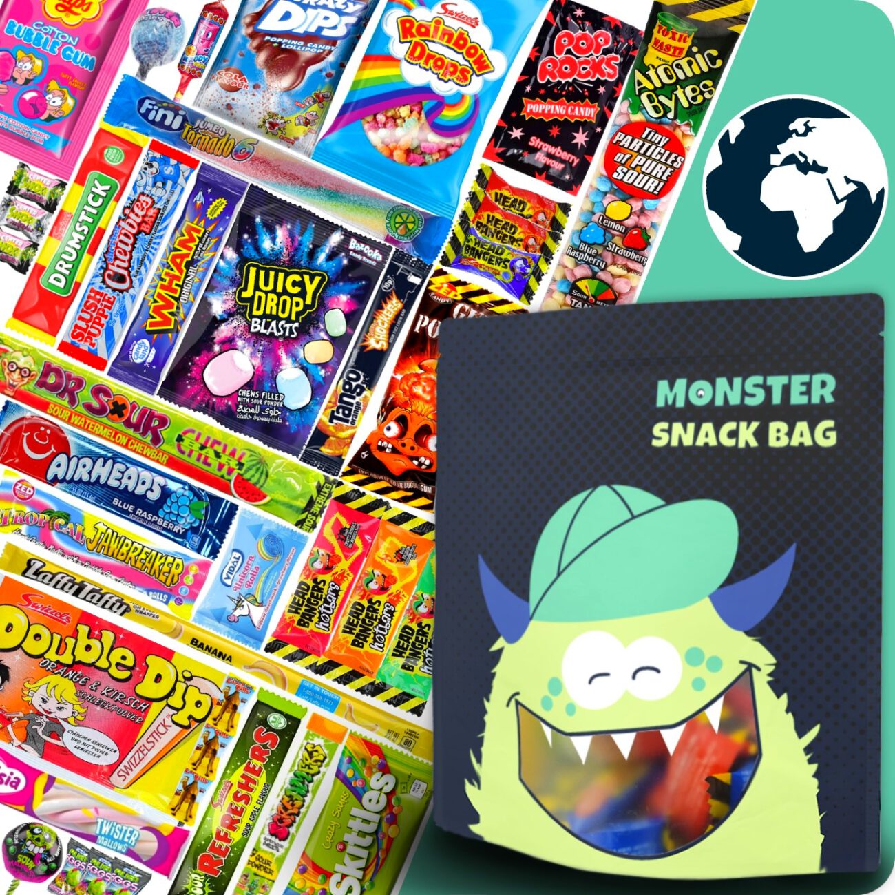 Süßigkeiten aus aller Welt | Monster SnackBag INTERNATIONAL
